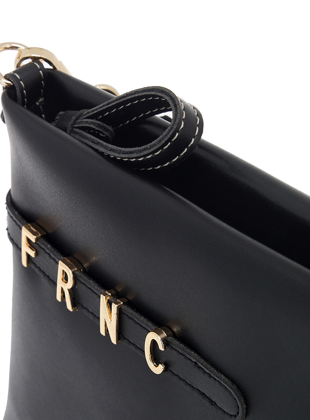 FRNC 2630 BLACK Χιαστί Τσάντα - Angels Fashion