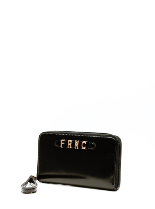 FRNC WAL4404 Μαύρο Πορτοφόλι - Angels Fashion