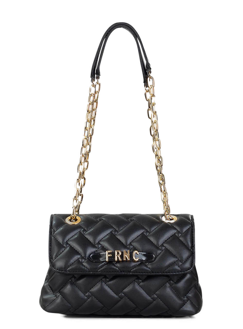 FRNC Τσάντα 9207 BLACK - Angels Fashion