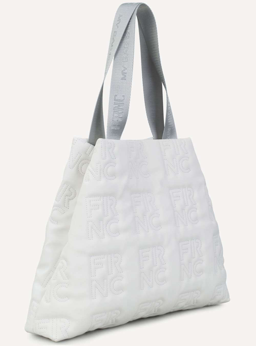 FRNC Τσάντα Ώμου 1359 WHITE - Angels Fashion