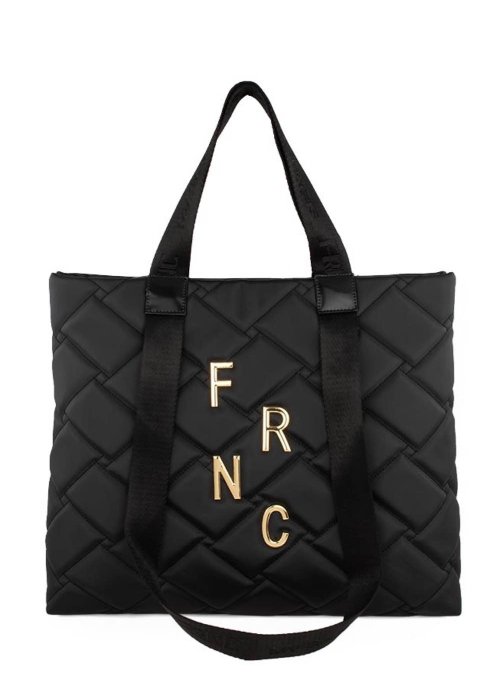 FRNC Τσάντα Ώμου 4818 BLACK - Angels Fashion